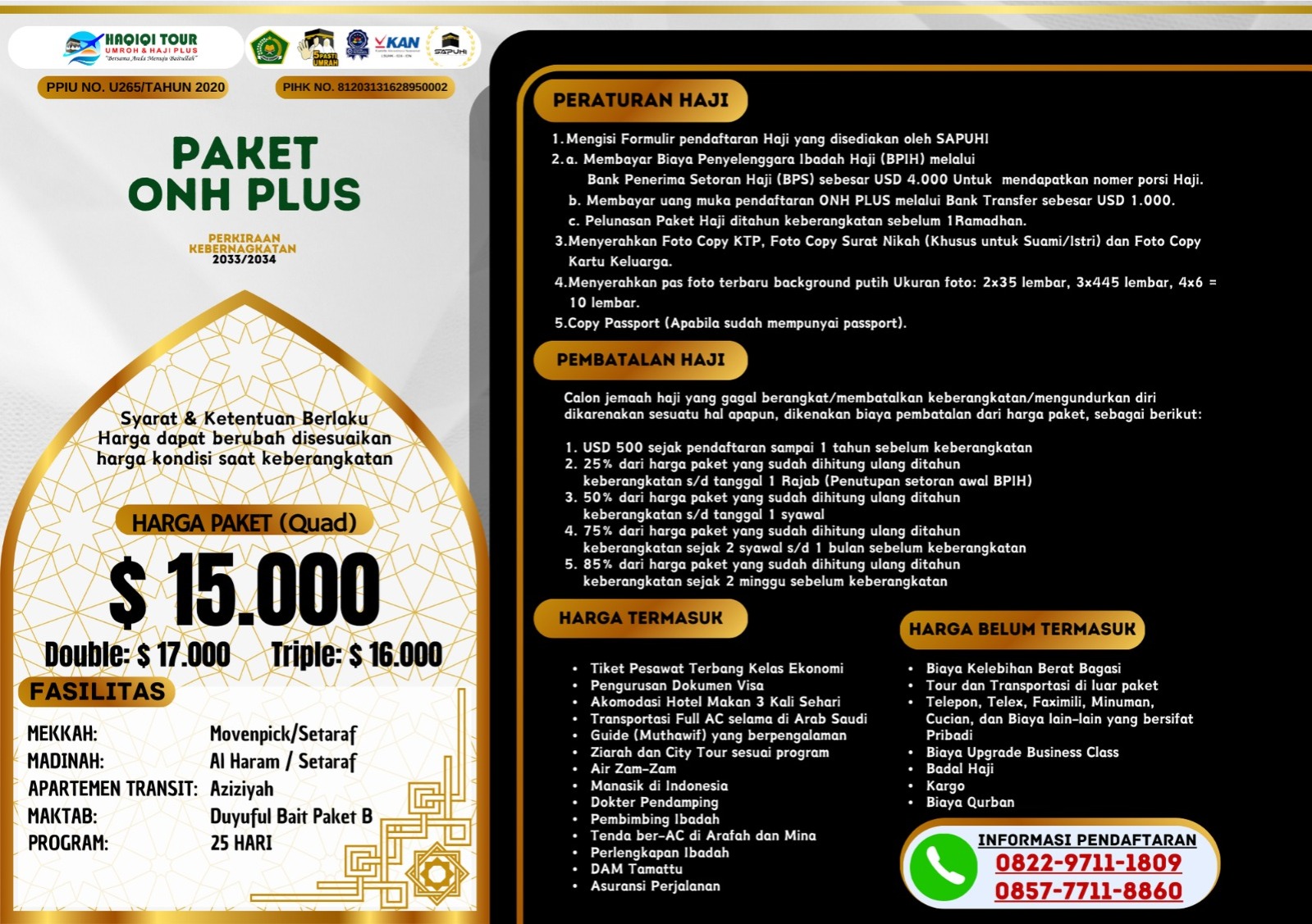 Paket Haji Haqiqi Tour - HAQIQI TOUR